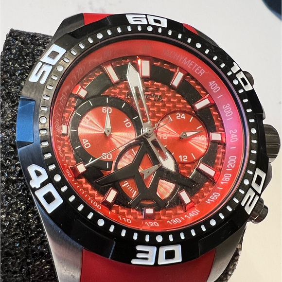 Invicta | Accessories | Invicta 48mm Aviator Red | Poshmark